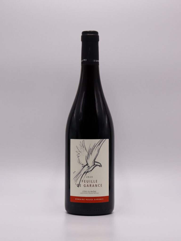 Feuille de Garance - Domaine Rouge Garance - Rhône - vin naturel