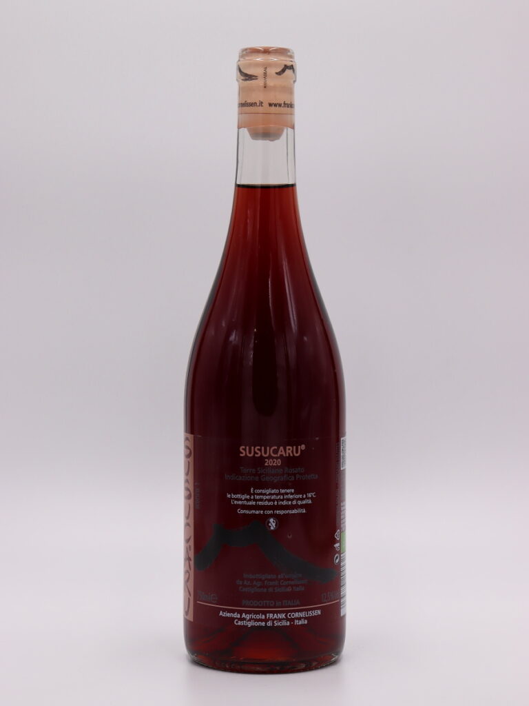 Susucaru - Frank Cornelissen - Vins étrangers